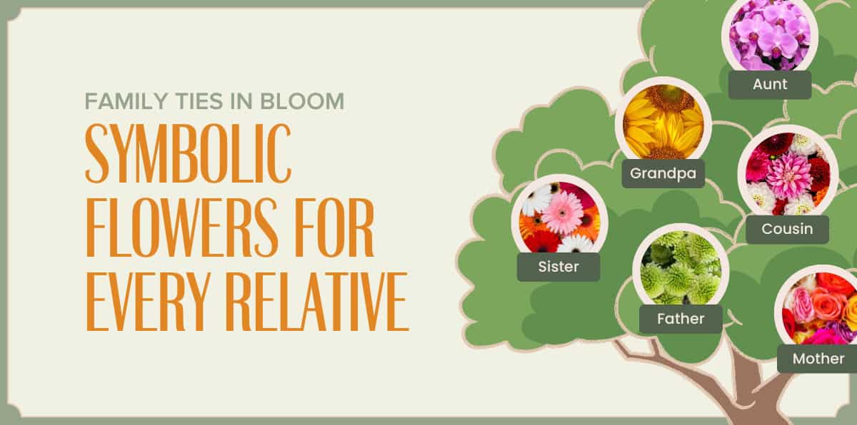 Joyful Blooms: Symbolic Flowers for Celebrating Awesome Family Members ...